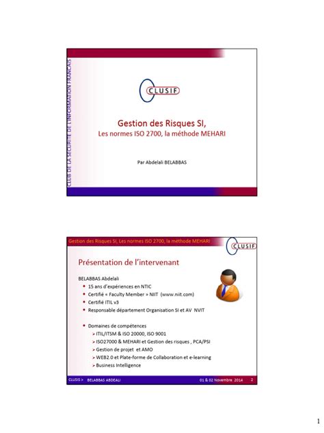 Support Gestion Des Risques V10 Pdf