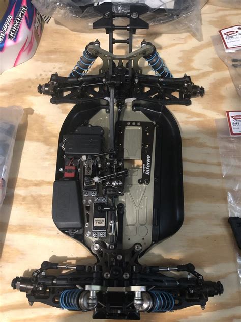 Kyosho MP9 TKI4 Roller Protek Chad Bradley 170S High Voltage Servos Transponder R C Tech