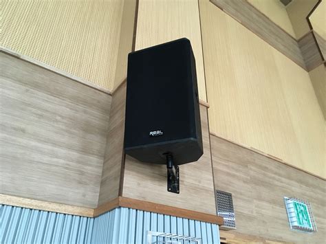 천안 오성중학교 다목적강당 방송설비작업