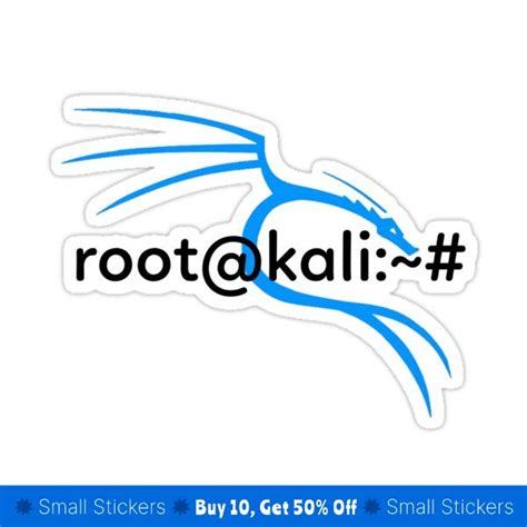 Kali Linux Root User Sticker