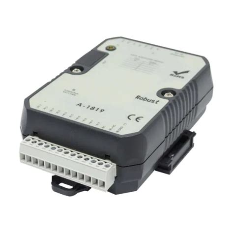 Ethernet Port Analog Remote Io Module With 8ai Modbus Tcp Protocol A 1819 Io Module And