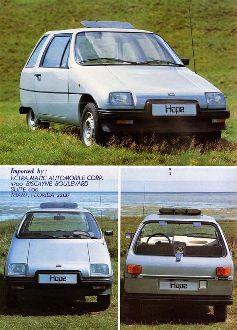 1985 Hope Whisper Electric Car A Danish Creation Planned F… Flickr