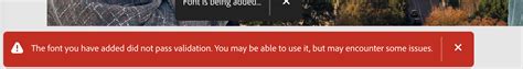 Solved Uploading Font To Adobe Express Not Working Adobe Product Community 15365358