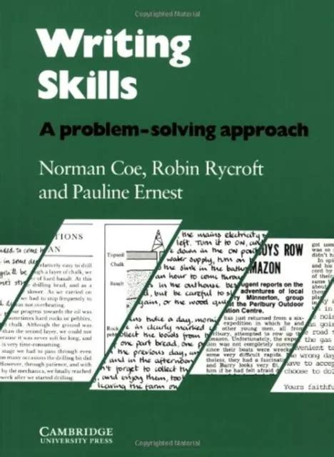 La Escritura Habilidades Un Problem Solving Enfoque Rústica Eur 523 Picclick Fr