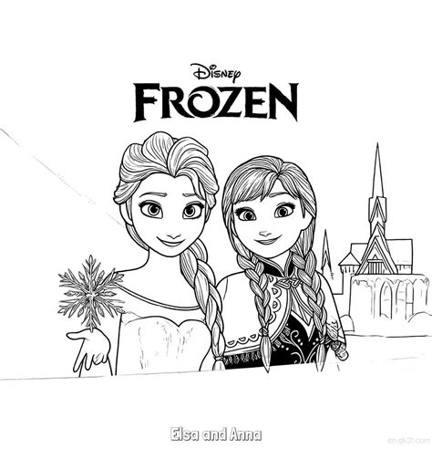 40张艾莎公主简笔画免费下载｜冰雪公主艾莎涂色·画画·图片合集 飞鸭