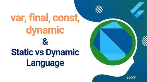 So Sánh Static Vs Dynamic Language Type Inference Var Final Const Dynamic Flutter Cơ Bản