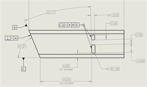 Tolerancing Slots From An Angled Datum Eng Tips