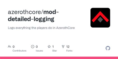 Github Azerothcoremod Detailed Logging Logs Everything The Players