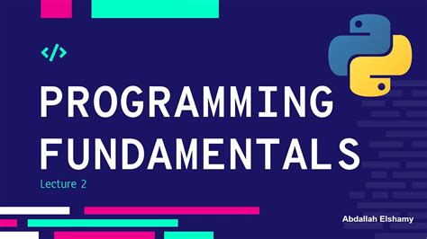 Programming Fundamentals Using Python 002 How Code Lines Is Executed