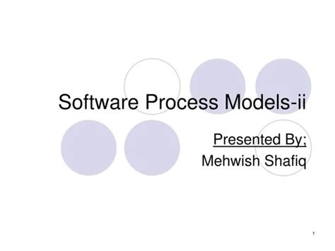 Ppt Software Process Models Powerpoint Presentation Free Download