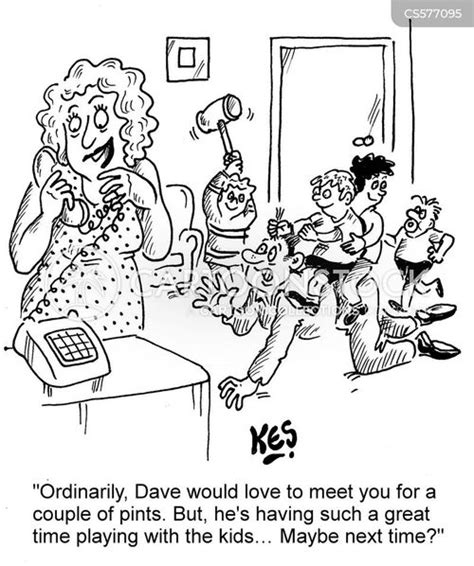 Uninvolved Father Cartoons And Comics Funny Pictures From Cartoonstock