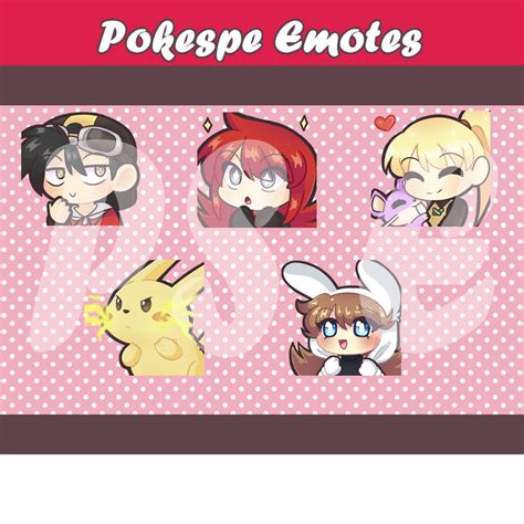 Pokespe Emotes By Blue199910 On Deviantart