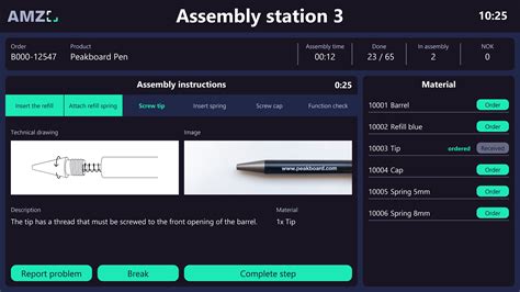 Your Worker Assistance System For Efficient Assembly
