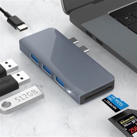 Amazon Com USB C Hub USB Hub VIENON Aluminum USB Splitter With X USB X USB