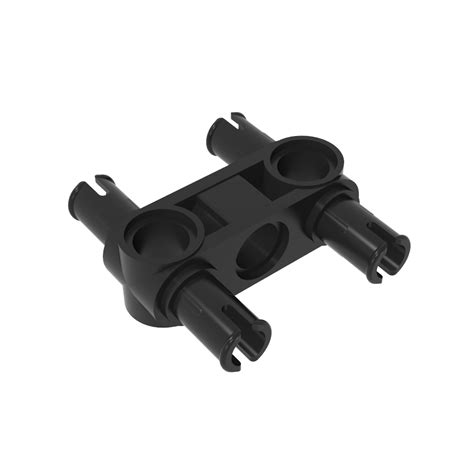 Technic Pin Connector Hub Perpendicular 3L With 4 Pins 48989 65489 Wobrick Gobricks Shop