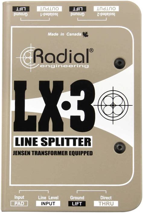 Radial Lx3 Passive Line Splitter