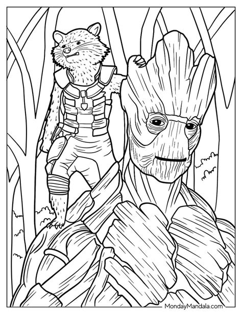 Grotle Coloring Page 2025