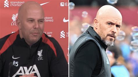 Arne Slot Aims Dig At Erik Ten Hag After Man Utd Sacking As Liverpool