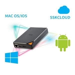 Amazon Com SSK 2TB Portable External SSD With Wi Fi Hotspot Personal Cloud Smart Storage