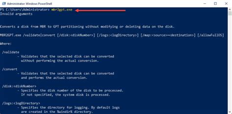 Mbr2gpt Convert Mbr To Gpt 4sysops