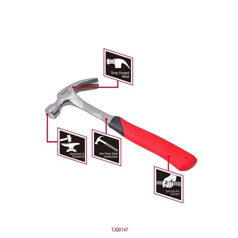 Trojan 16oz 450g Steel Claw Hammer Bunnings Australia