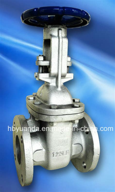China Ansi Class 125 Flanged End Ffrf Cast Iron Gate Valve China