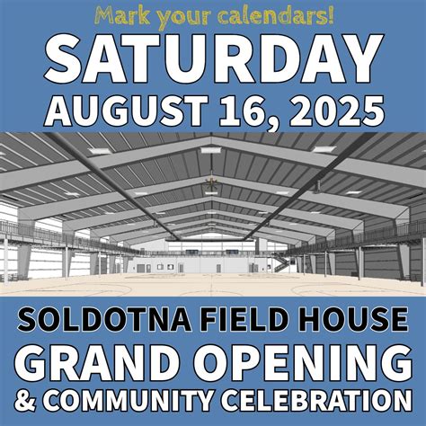 Soldotna Field House Grand Opening
