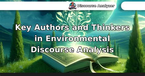 Key Authors And Thinkers In Environmental Discourse Analysis [interactive Article] Discourse
