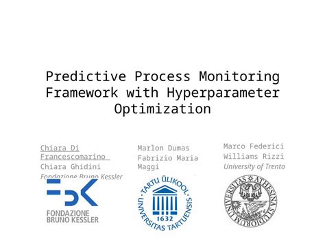 Pptx Predictive Process Monitoring With Hyperparameter Optimization