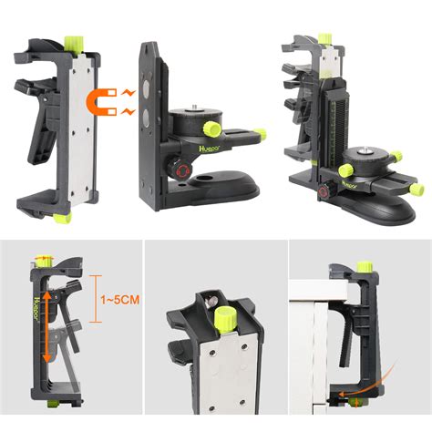 Fine Tuning Bracket Laser Level Adapter Multifunctional Magnetic Pivoting Base Ebay