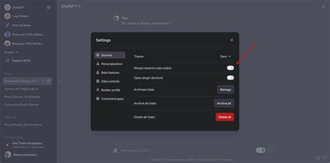 How To Enable Always Expand Code Output In Chatgpt
