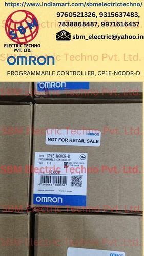 Omron Programmable Controller Cp1e N60dr At Best Price In Gurugram