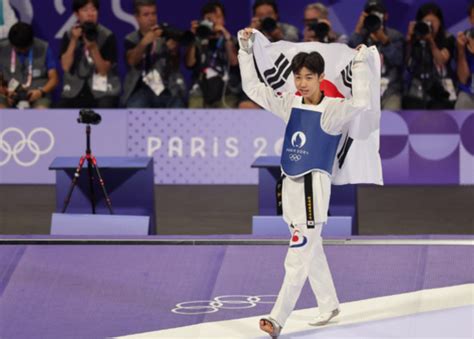 태권도 박태준 58kg급 대한민국 첫 금메달