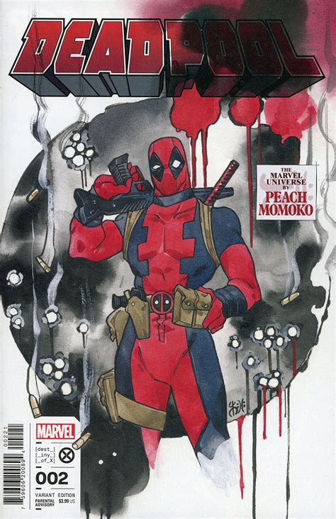 Deadpool Vol 8 2 Cover C Variant Peach Momoko Marvel Universe Cover