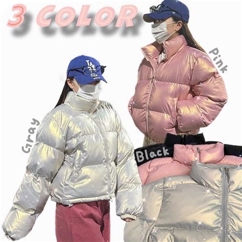 [신상할인 겨울강추템 최저가👍🏻] 탕후루 글로시 유광 투웨이 숏패딩 3color 에이블리