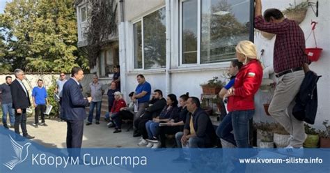 Александър Сабанов посети силистренски предприятия подари спектакъл и покани на концерт