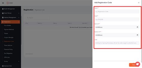 How To Add A Code To The Registration Form