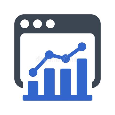 Growth Traffic Icon Stock Vector Illustration Of Chart 328881562