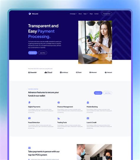 Saas And App Landing Nioland React Landing Template