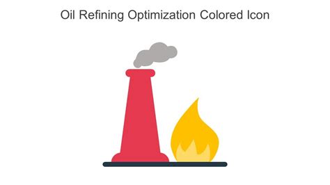 Oil Refining Optimization Colored Icon In Powerpoint Pptx Png And Editable Eps Format Ppt Example