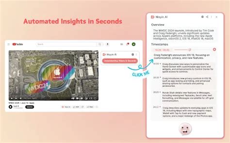 Wayin Ai Instant Video Summaries And Insights Chrome Creati Ai