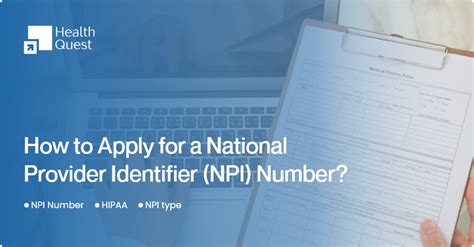 National Provider Identifier Npi Number How To Apply
