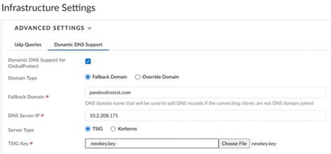 Configure Dynamic DNS Updates For Prisma Access Managed By Strata