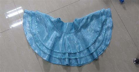 S Ice Elsa Ice Skating Skirt Only S Ice Elsa Ice Skating Skirt Only