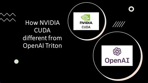 Summary On How Nvidias CUDA Monopoly In Machine Learning Is Breaking