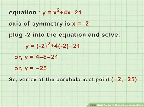 How To Solve Quadratic Inequalities With Pictures Wikihow