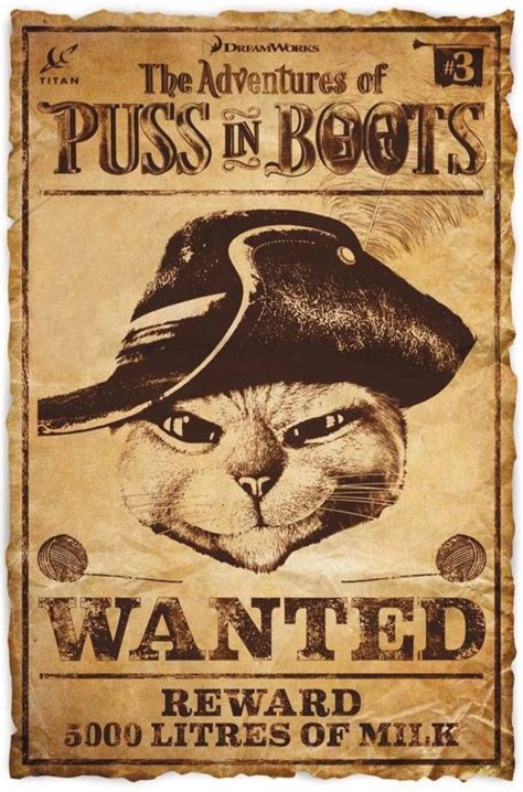 Wanted Puss In Boots Artofit