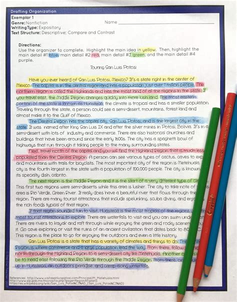 Writing Practice Using 6 Traits And Analyzing Passages The Owl