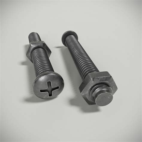 Blendkit Download The Phillips Pan Head Screw Model