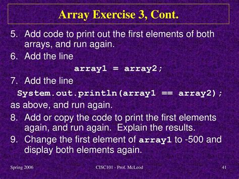 Last Time Math Class Style And Documentation Loops And Exercises Ppt Download